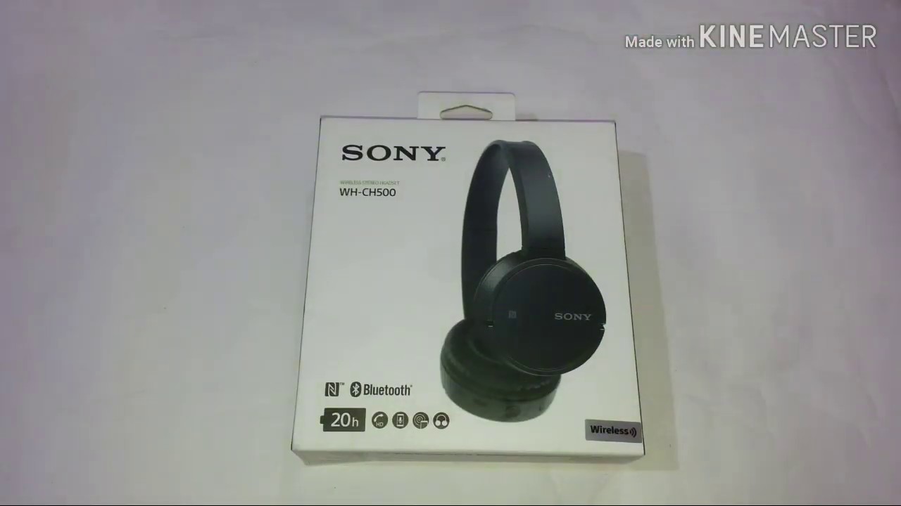 Sony headphones wh ch 500 - YouTube
