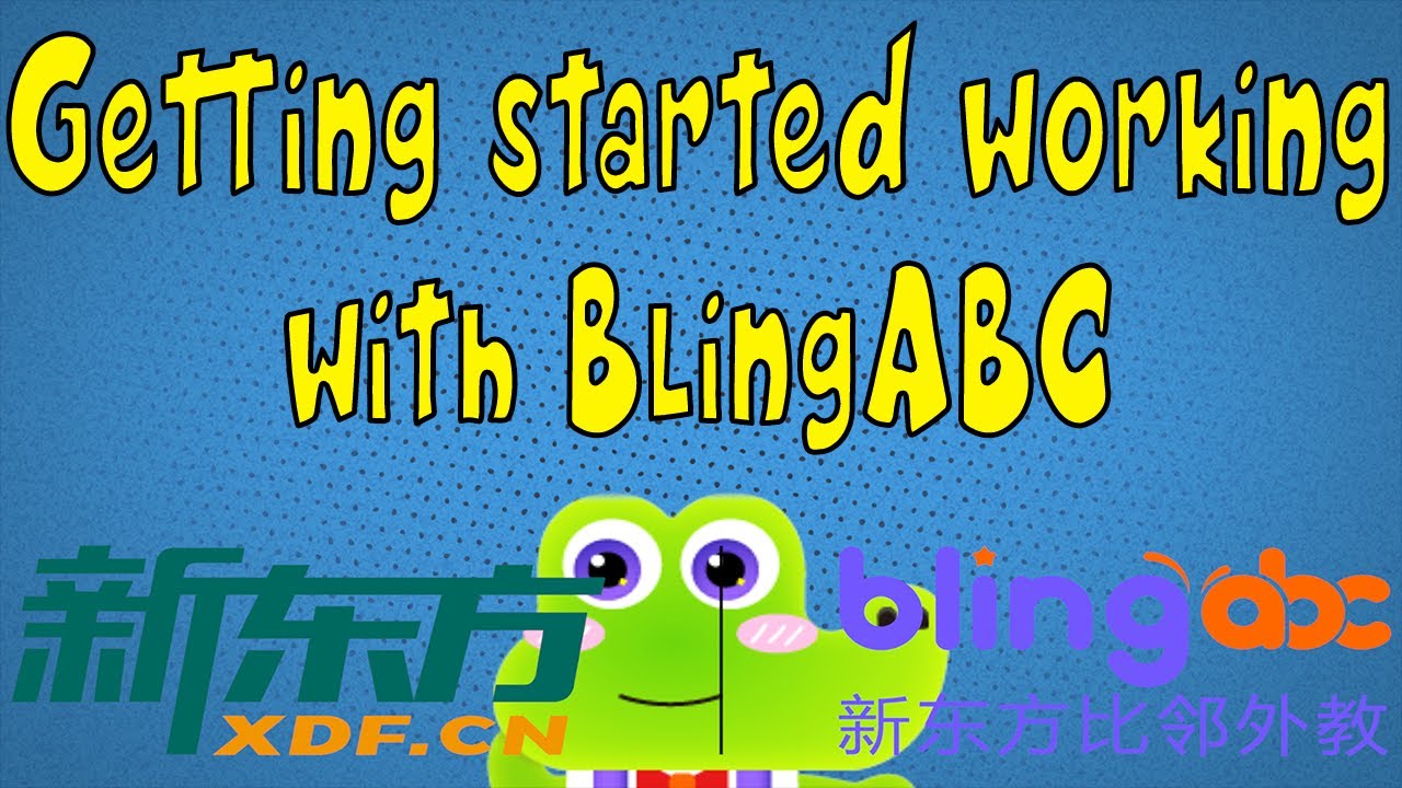 Getting Started with BlingABC - YouTube