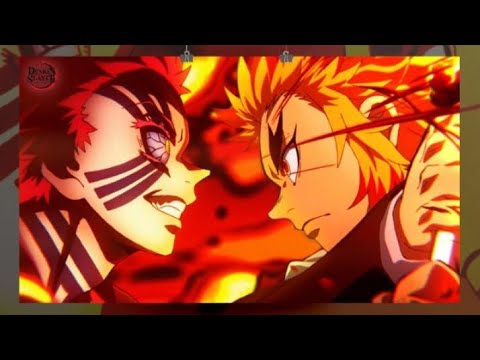 DEMON AKAZA VS SLAYER RENGOKU ,1080P, MP4 AMV(Mexican phonk music ...