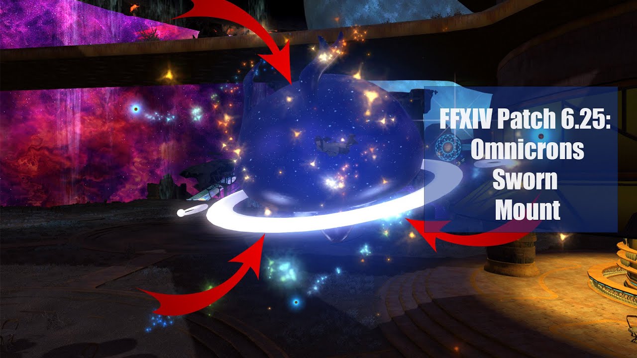 FFXIV: Omicron Tribe Quest Sworn Mount - YouTube
