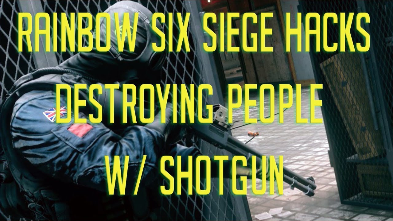 Rainbow Six Siege Hacks - Using ESP to DESTROY PPL w/ SHOTTY - YouTube