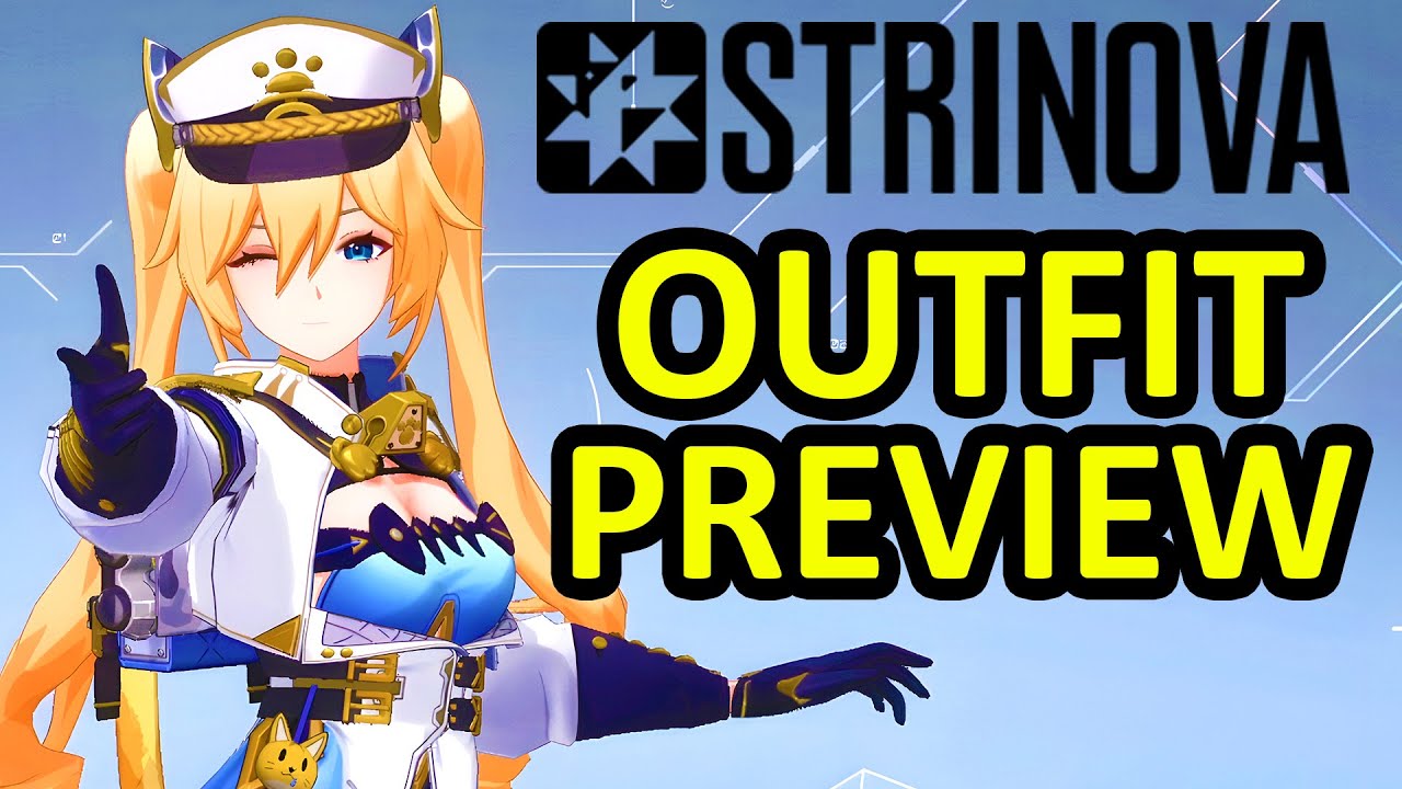 STRINOVA All Skin Outfit Preview CBT (Calabiyau) - YouTube