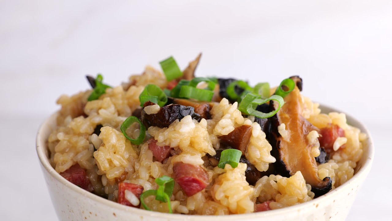 How to Make Chinese Sticky Rice - YouTube