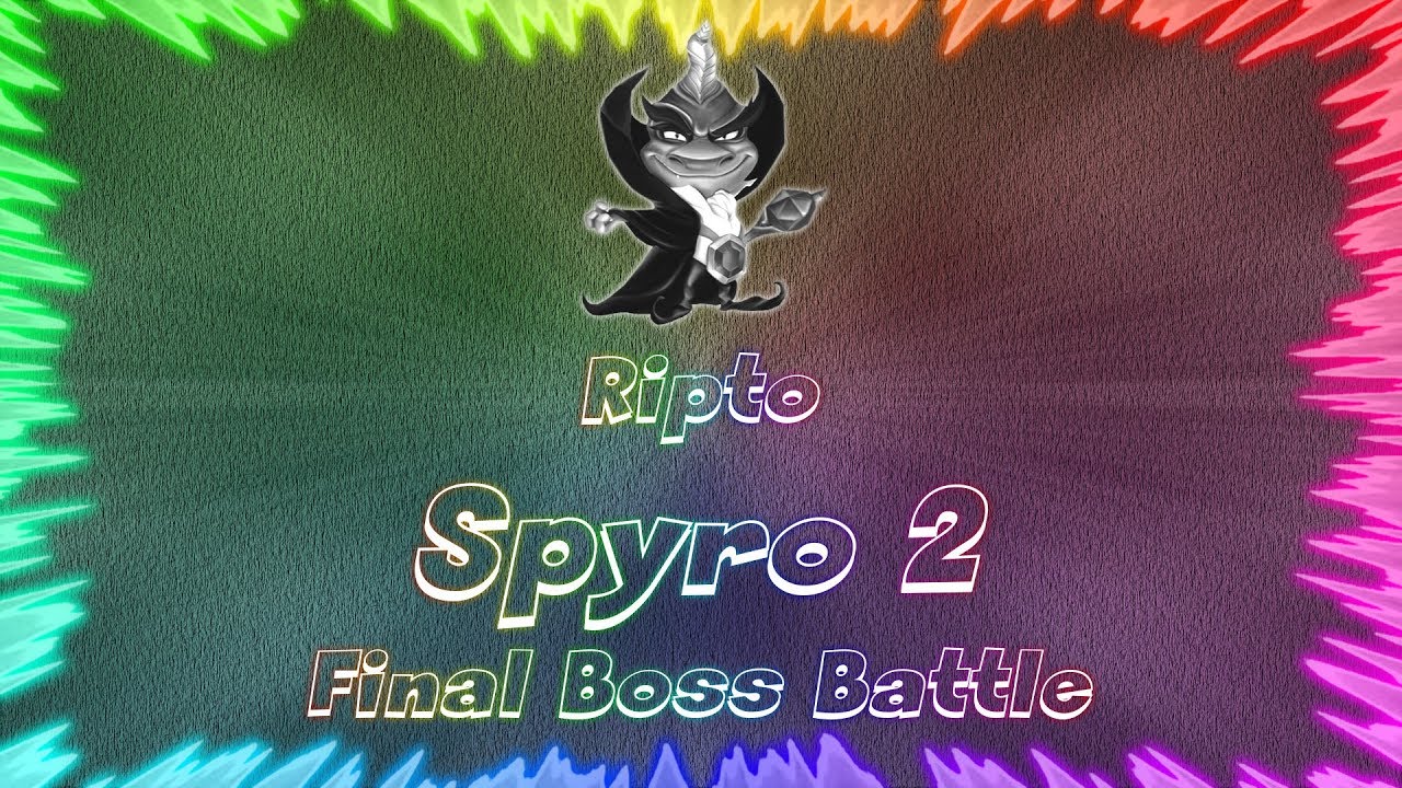Spyro 2 Ripto's Rage ★ Perfect Final Boss Battle • Ripto - YouTube