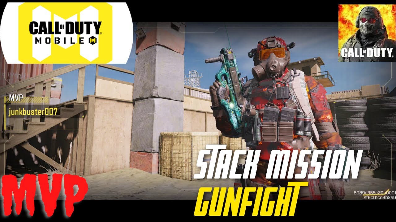 Call of Duty Mobile : Stack Mission Gunfight Gameplay | MVP | COD ...