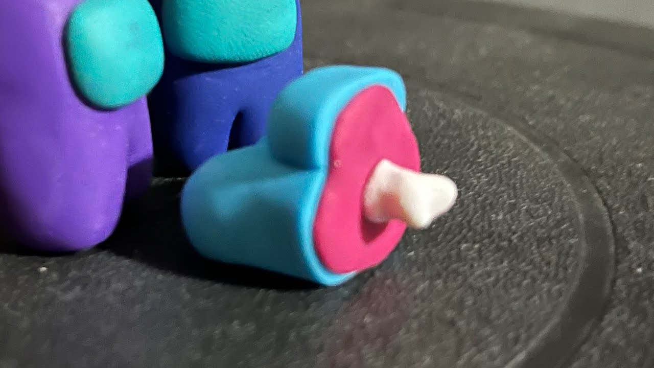 Making Among Us out of Clay - YouTube