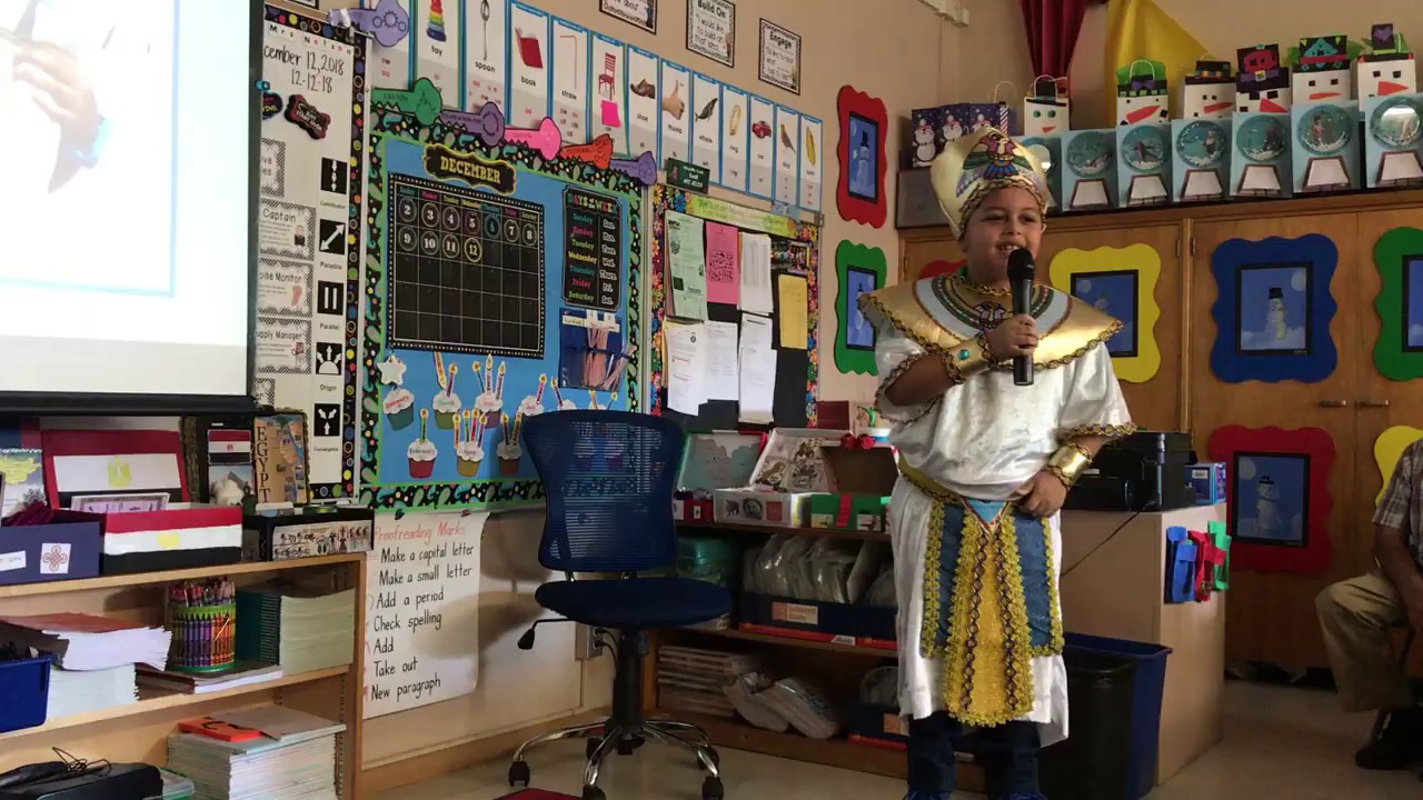 Egyptian culture - School Project for 2nd grade. - YouTube