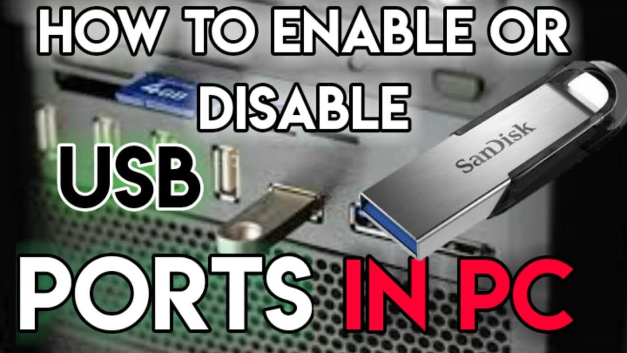 How To Enable Or Disable USB Ports Tutorial HD2020 How To Lock PC how-to-enable-or-disable-usb-ports-tutorial-hd2020-how-to-lock-pc