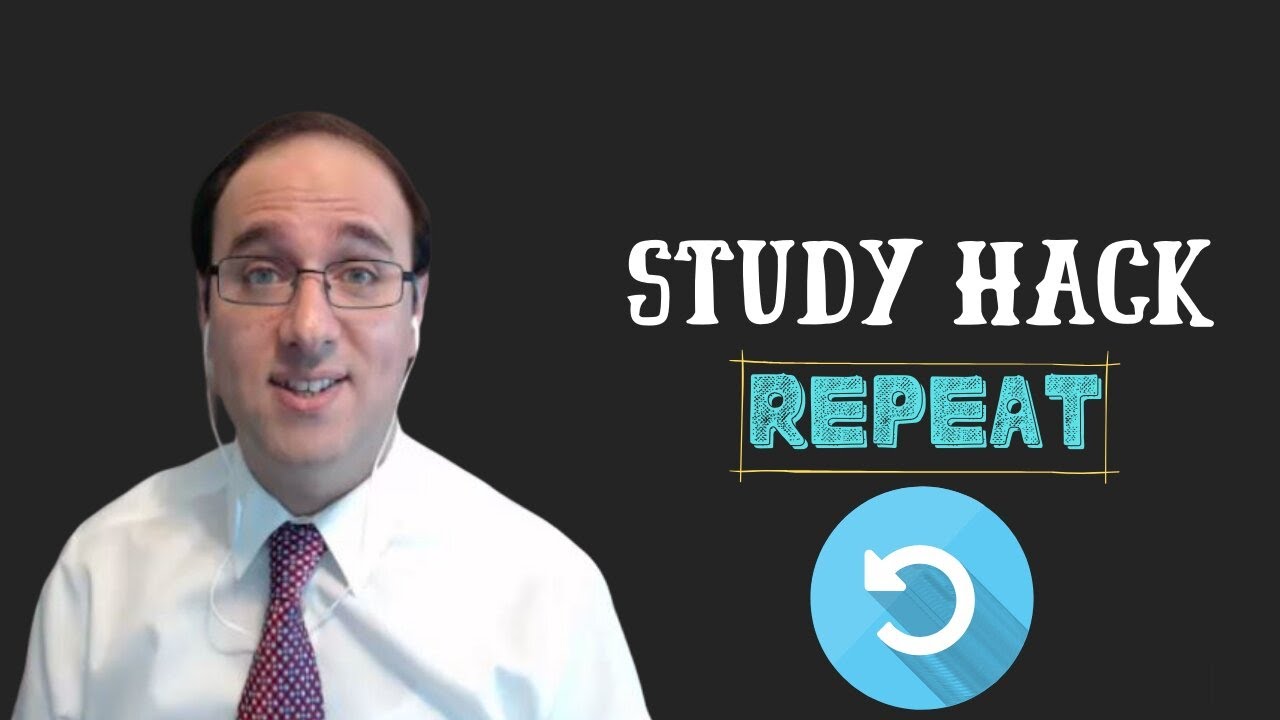Study Hack: Repeat BUT Don't Repeat الطريقة الصحيحة للتكرار و المراجعة ...