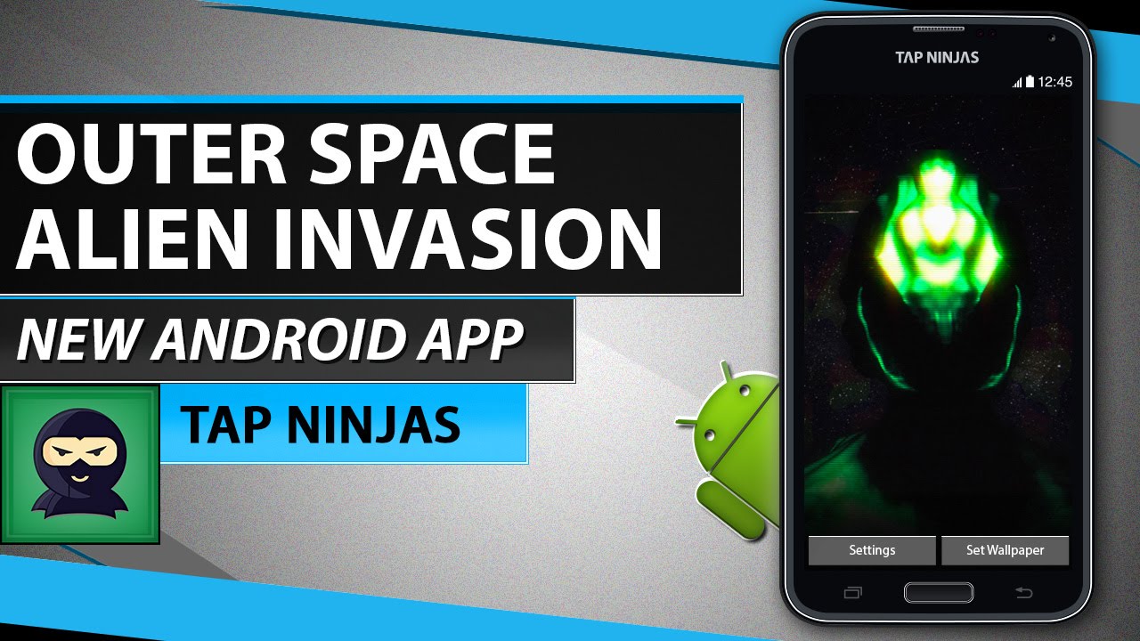 Alien Invasion - FREE - HD Animated Live Wallpper - 2015 - YouTube