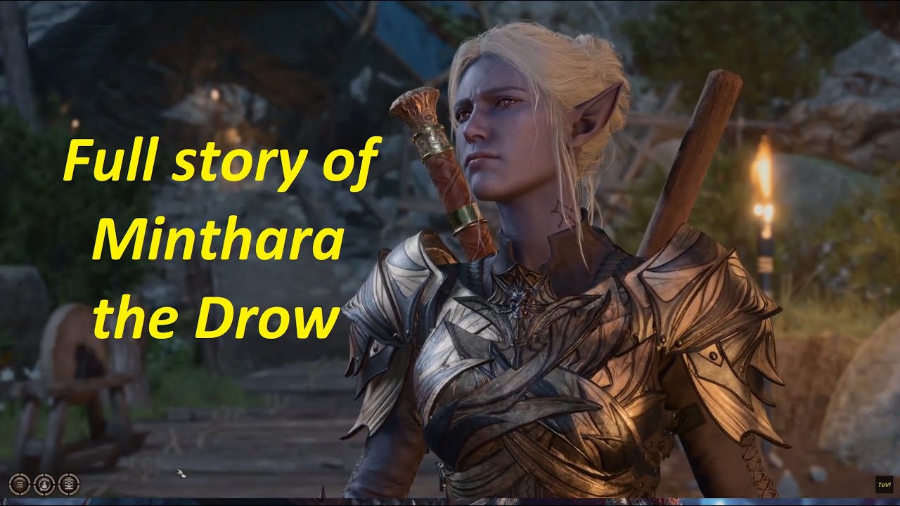 Full story of Minthara the Drow - BG3 - YouTube