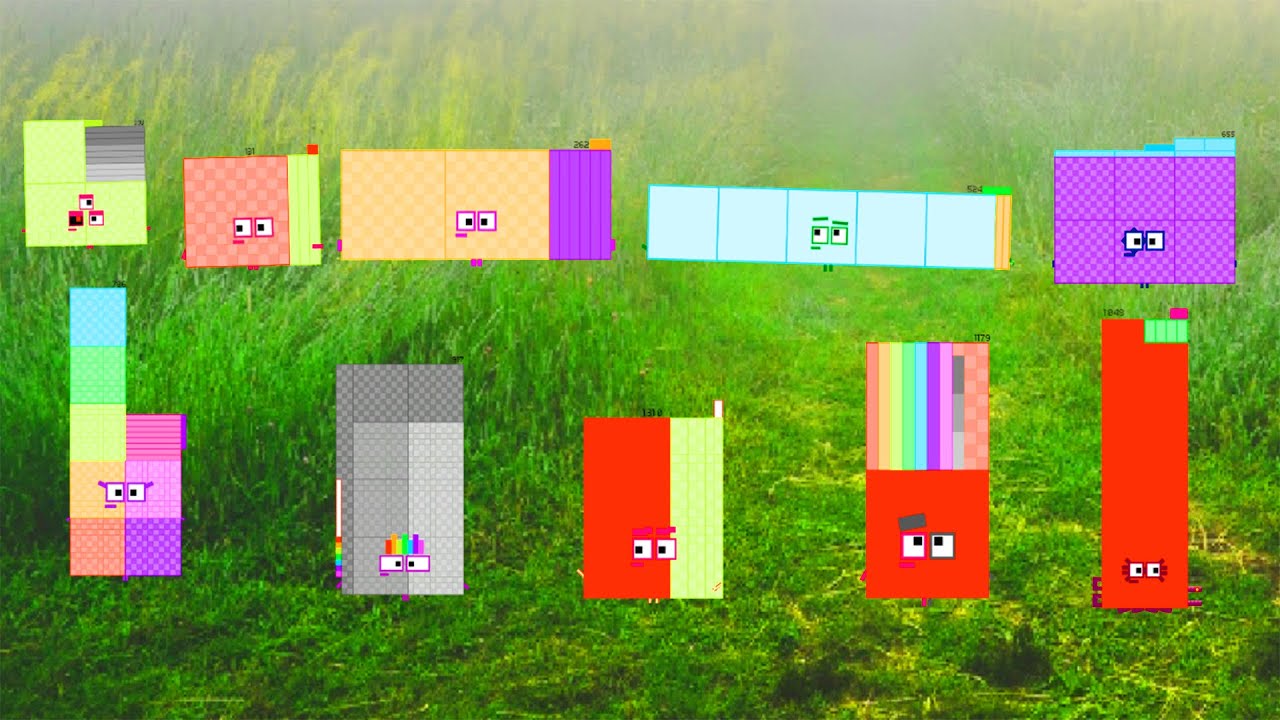 Numberblocks Band Retro 131's - YouTube