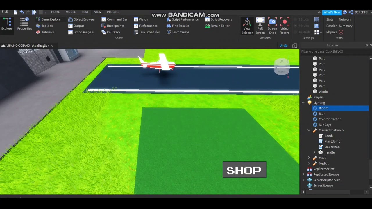 COMO MELHORAR O GRÁFICO DO ROBLOX STUDIO - YouTube