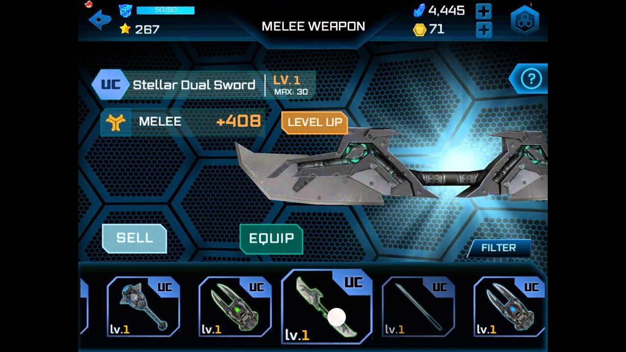 Transformers Age Of Extinction Mobile Game:All Autobots Character Gears ...