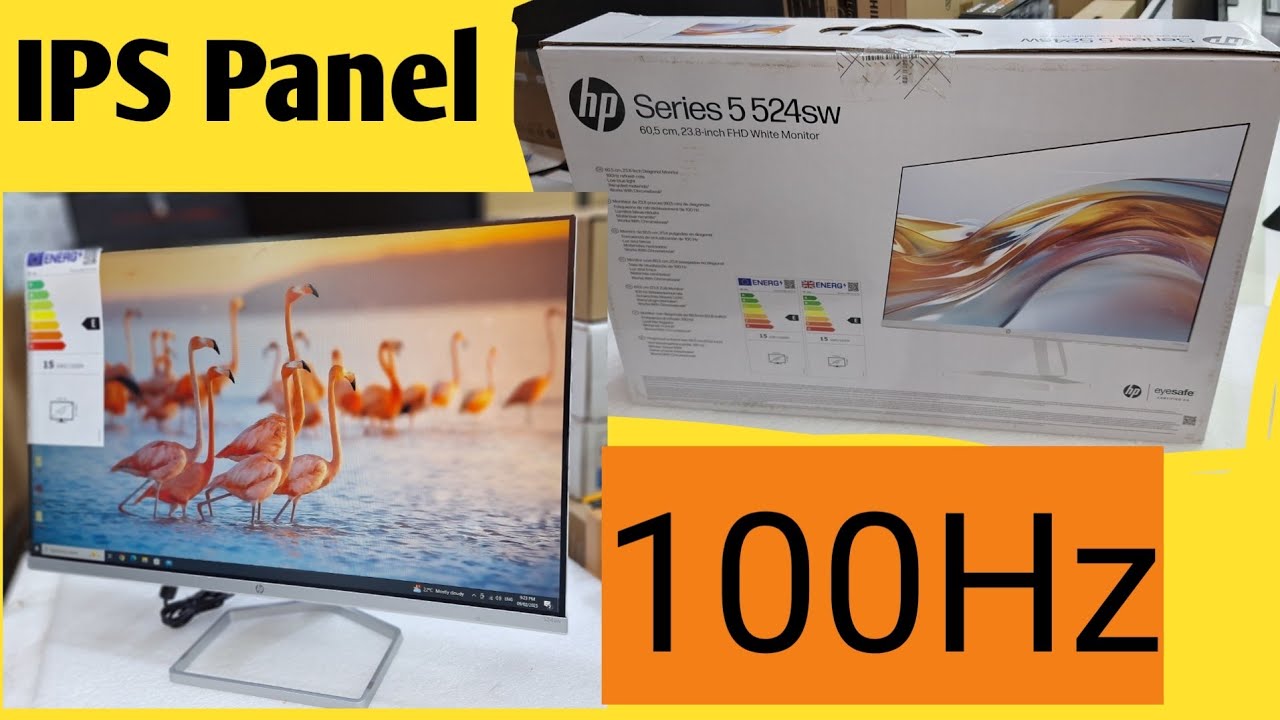 hp s5 524sw fhd 24" monitor Unboxing - YouTube