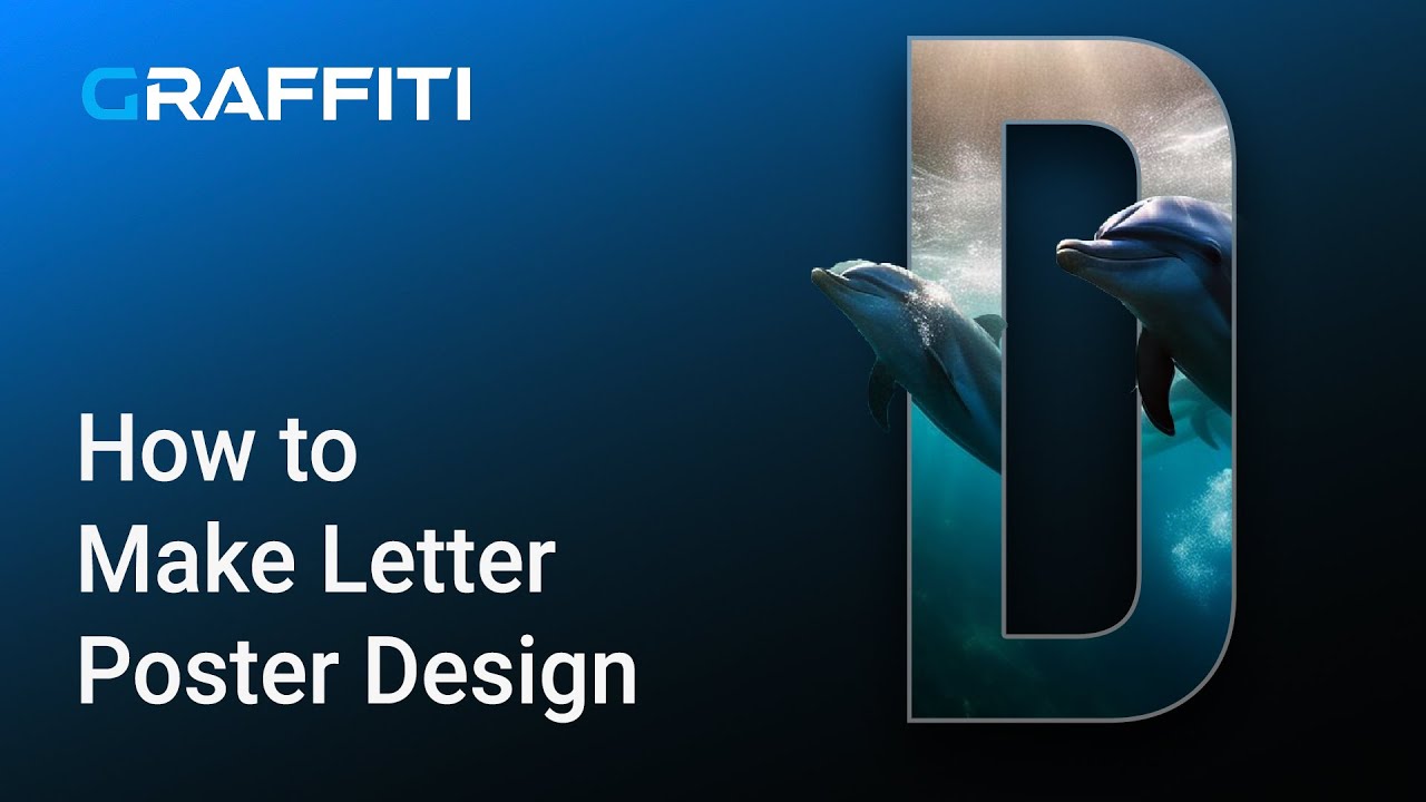 Photoshop Tutorial | Letter Poster Design - YouTube
