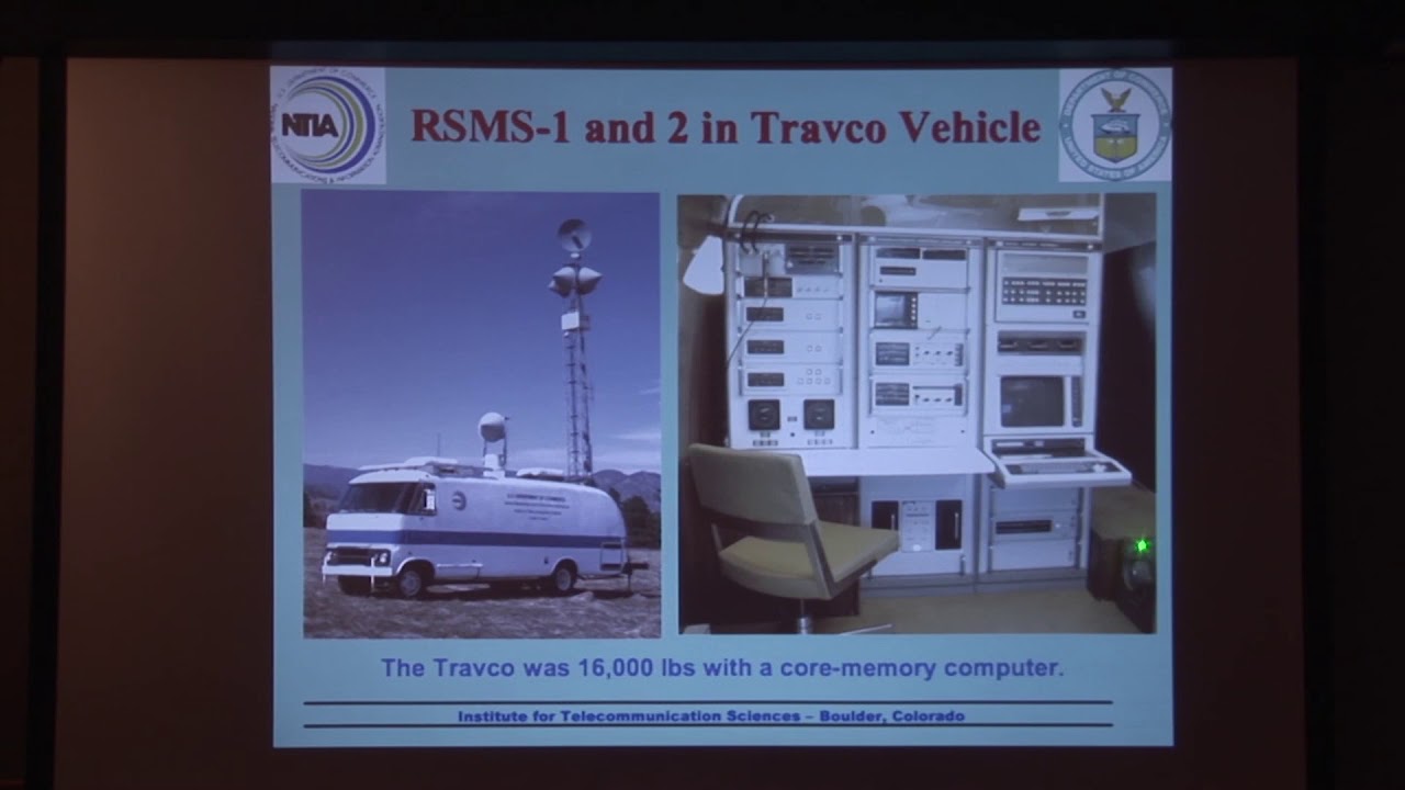 Talk 13: Methodologies and Results of NTIA Broadband Spectrum Surveys ...