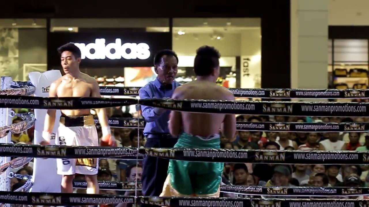 Reymart Gaballo 1st round KO Vs Bryan Samson - YouTube