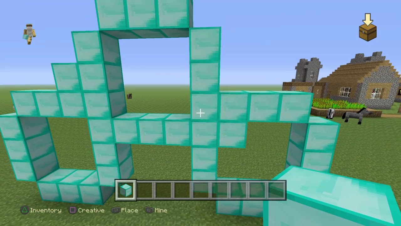 How to build a fidget spinner in Minecraft - YouTube