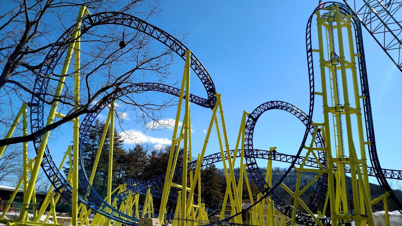 Impulse construction update #2 HD Knoebels Amusement Resort - YouTube