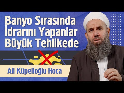 Banyo Sırasında İdrarını Yapanlar Büyük Tehlikede | Ali Küpelioğlu