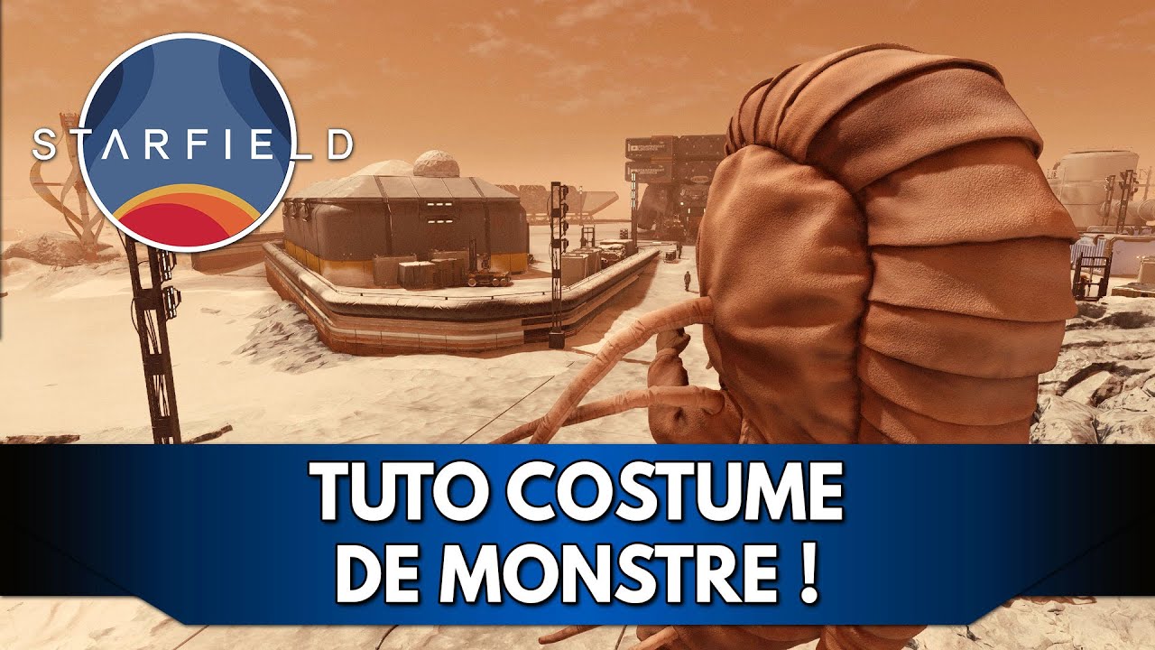 Starfield Tuto FR : Costume de Monstre ! (Tardigrade) - YouTube