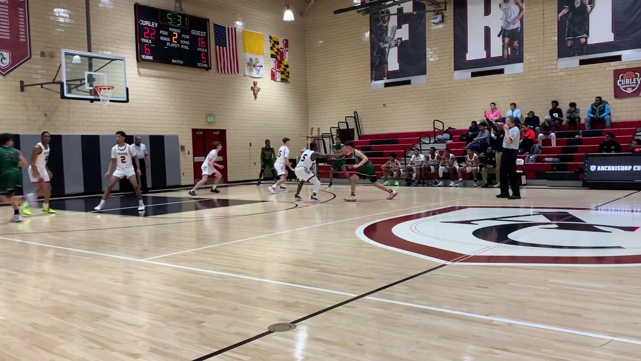 Collins 3-pointer St. John’s Catholic/Curley basketball 01/15/20 - YouTube