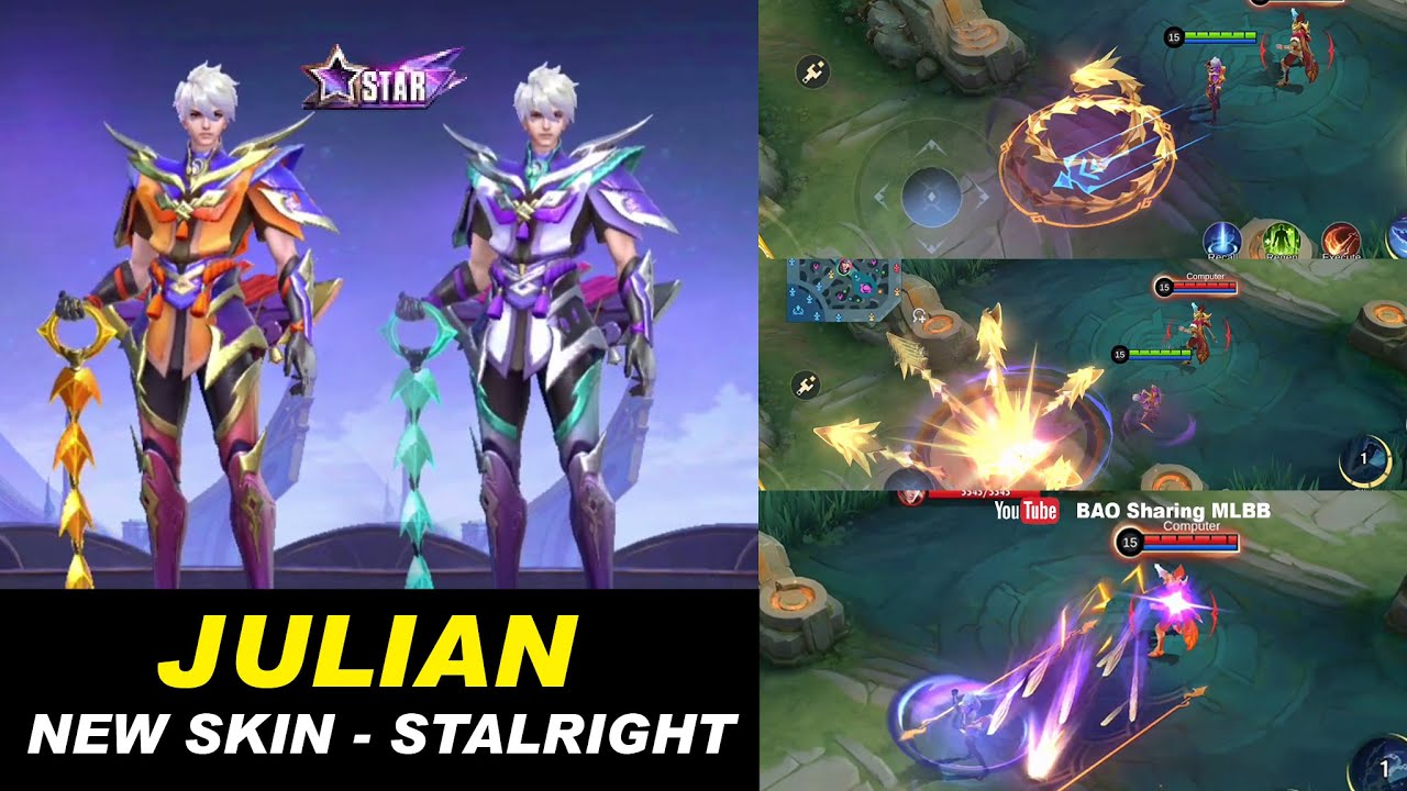 Julian Starlight New Skin RELEASE DATE | Skin Skill Effect | December ...