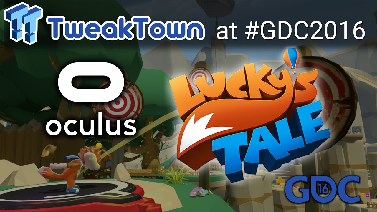 Oculus Launch Title - Lucky's Tale VR Platformer | GDC 2016 - YouTube