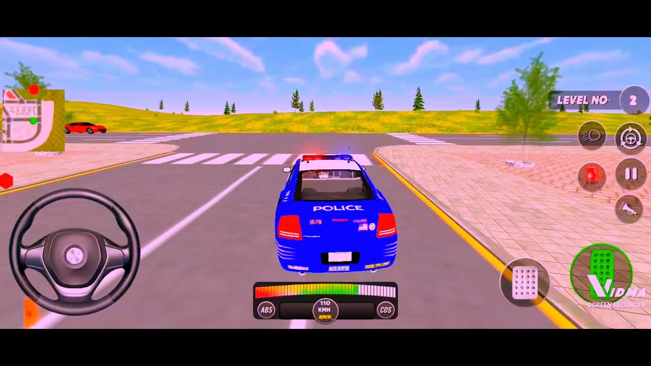 New Car Gameplay, city cop car chas ,Part 2 - YouTube