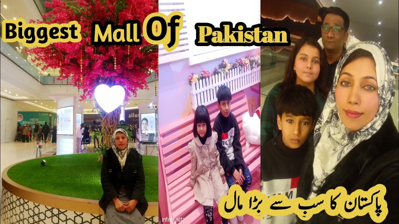 Lahore mei Pakistan ka Sub sy Bara Dolmen Mall💁Wapisi py DHA RAYA Bhi ...