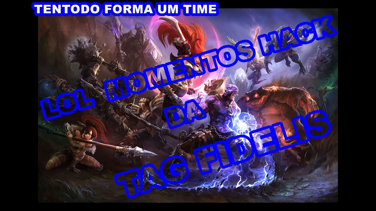 MOMENTOS HACK NO LOL [ JOGANDO COM WENDER , MARCELA E THEKINGGAMER ...