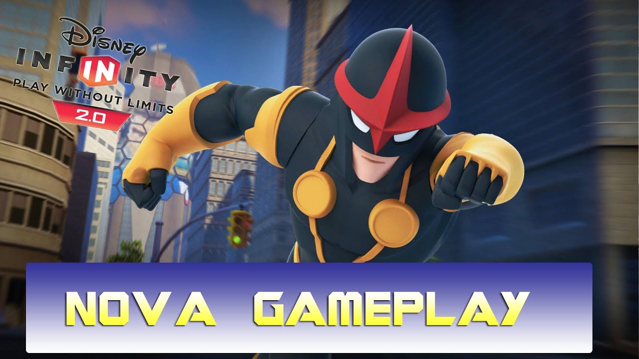 Disney Infinity 2.0 - Nova MAXED game play with all POWERS PS4! - YouTube