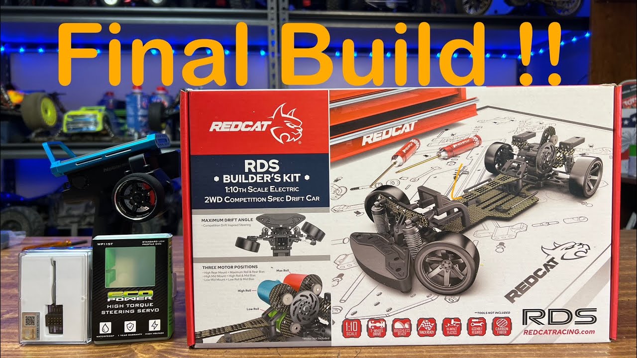 RedCat RDS RWD Drift Car Kit, Z28 Camaro Police Car Build Reveal ...