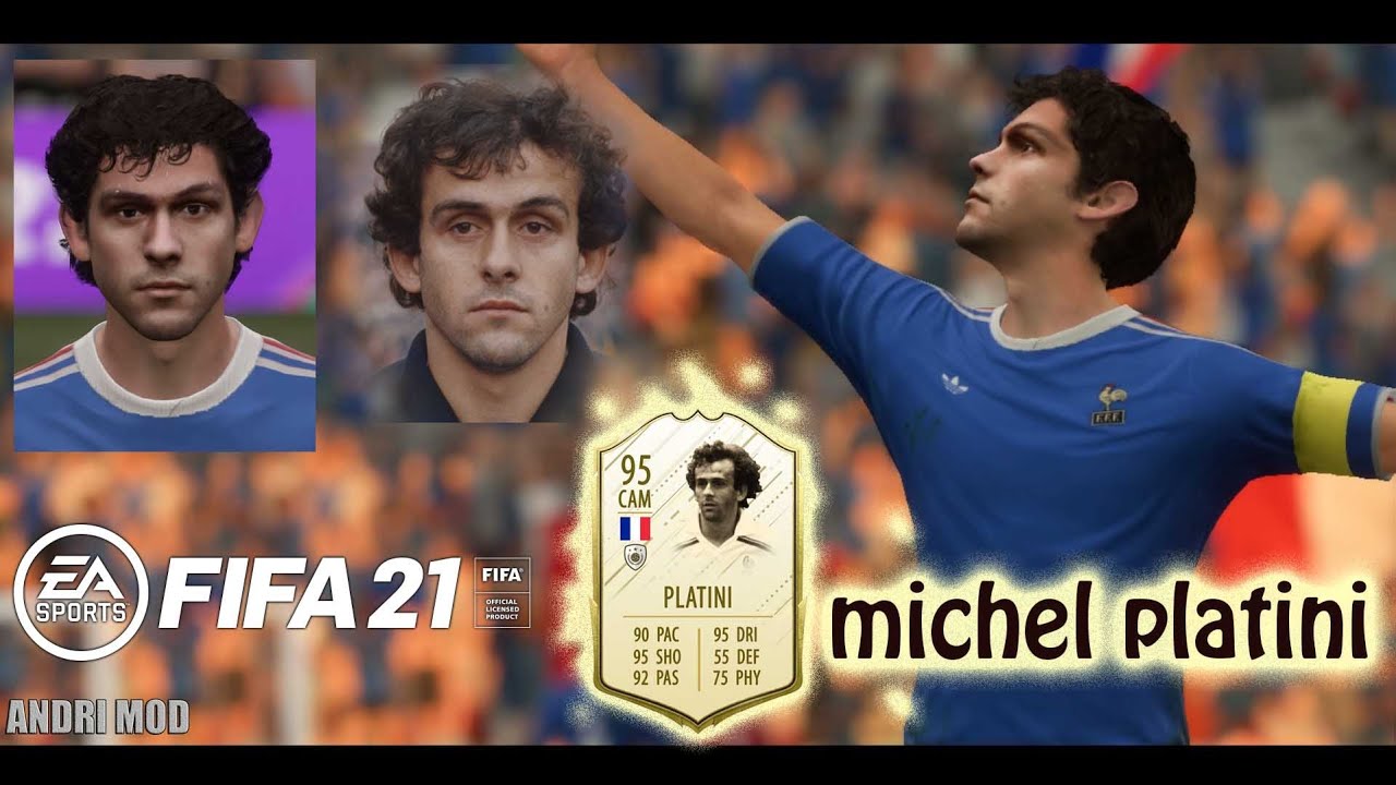 FIFA 21 - DOWNLOAD FACE MICHEL PLATINI - YouTube