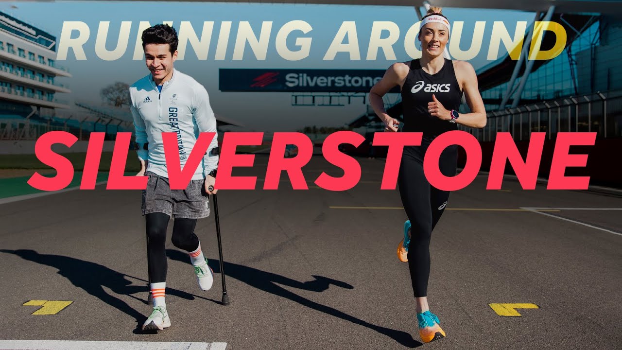 Running around Silverstone F1 Track - YouTube