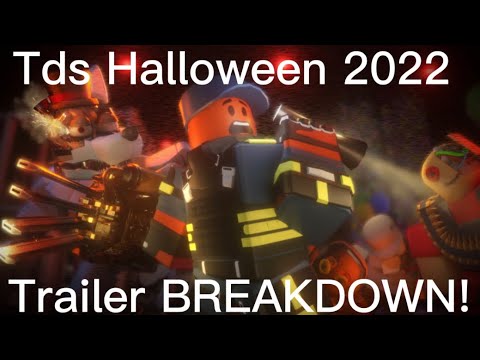 TDS Halloween 2022 trailer BREAKDOWN!! (New TOWER!) - YouTube