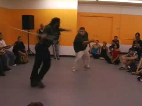 African stick fighting - YouTube