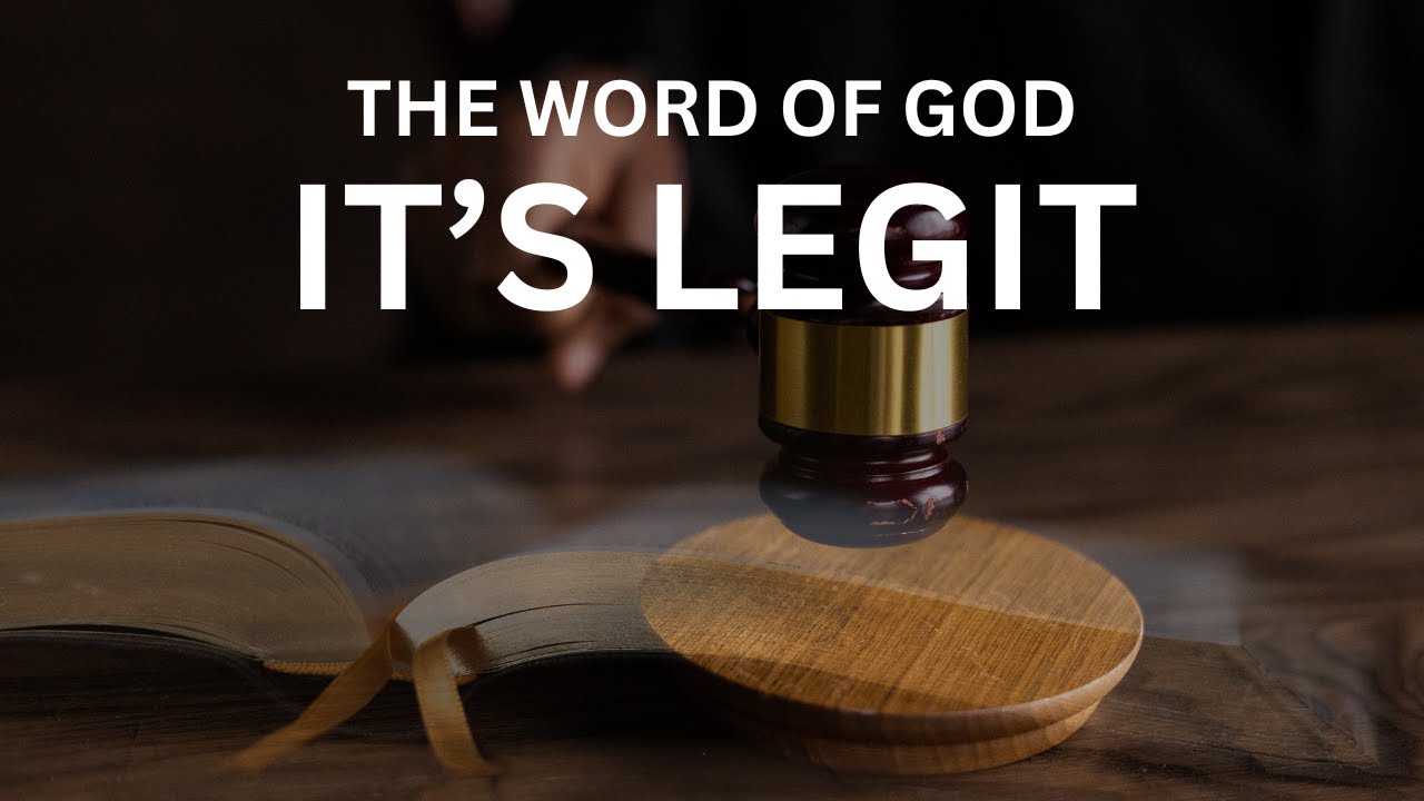 It's Legit. The Word Of God! - YouTube