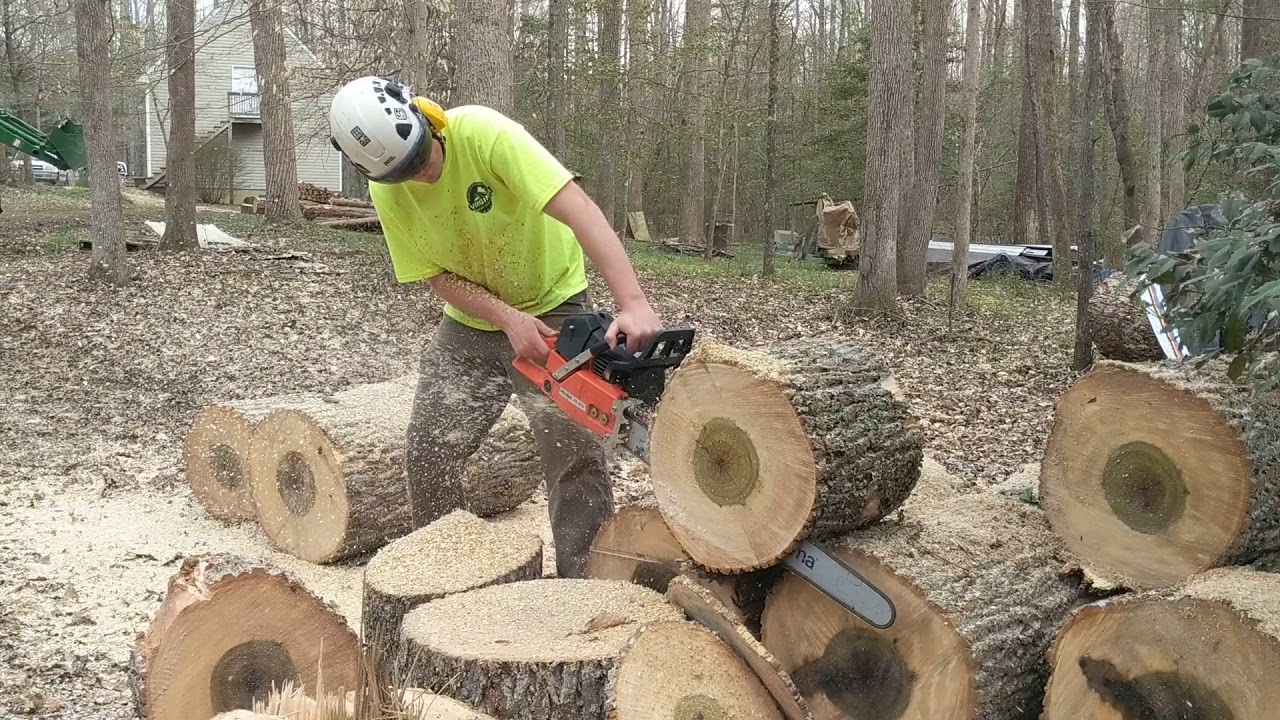 Dolmar 9010 chainsaw - YouTube