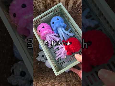 What I crocheted in a week #crochet #amigurumi #plushies #crochetidea #crochetforbeginners #preppy