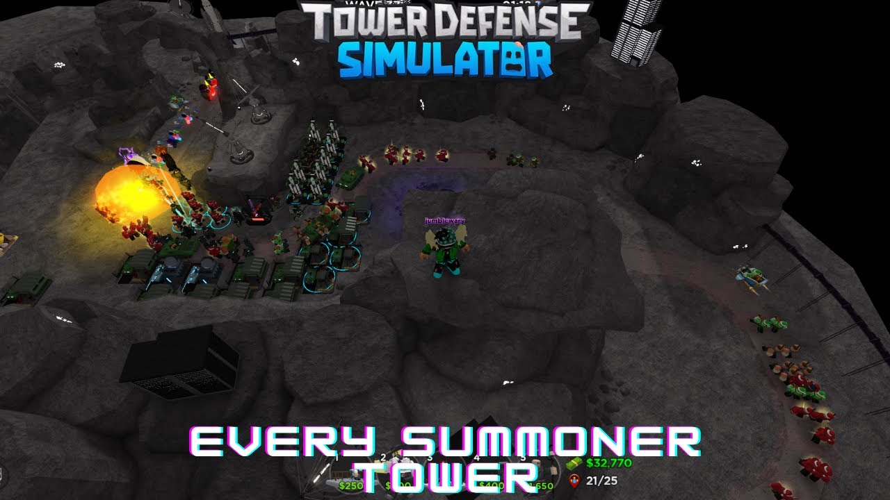 All Summoner Towers VS Fallen - TDS - YouTube