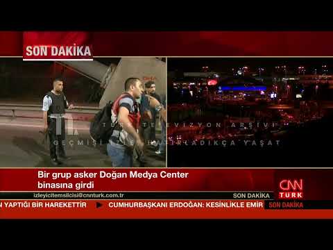 CNN Türk - 15 Temmuz Darbe Girişimi esnasında yayın kesintisi - Kesintisiz HD