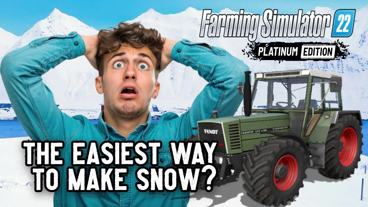 The Easiest Way to Make It Snow Constantly in Farming Simulator 22 ...