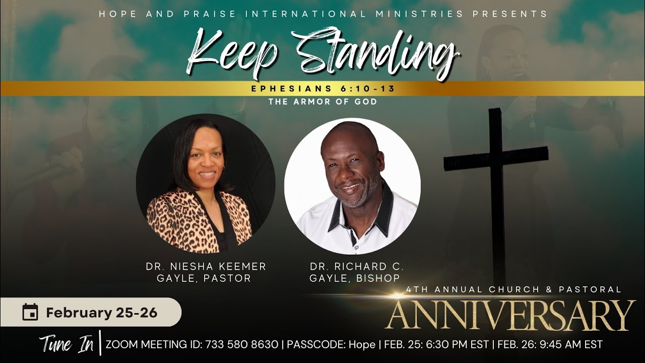 4th Annual Church and Pastoral Anniversary Saturday Service - YouTube