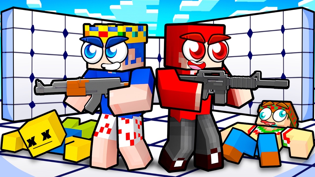 Jugando RIVALS con TRAMPAS en Minecraft! Neto BLOX - YouTube