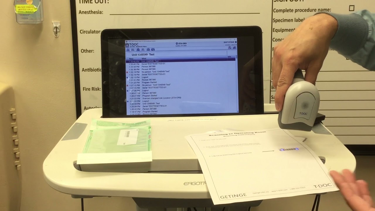 T-Doc scanning - YouTube