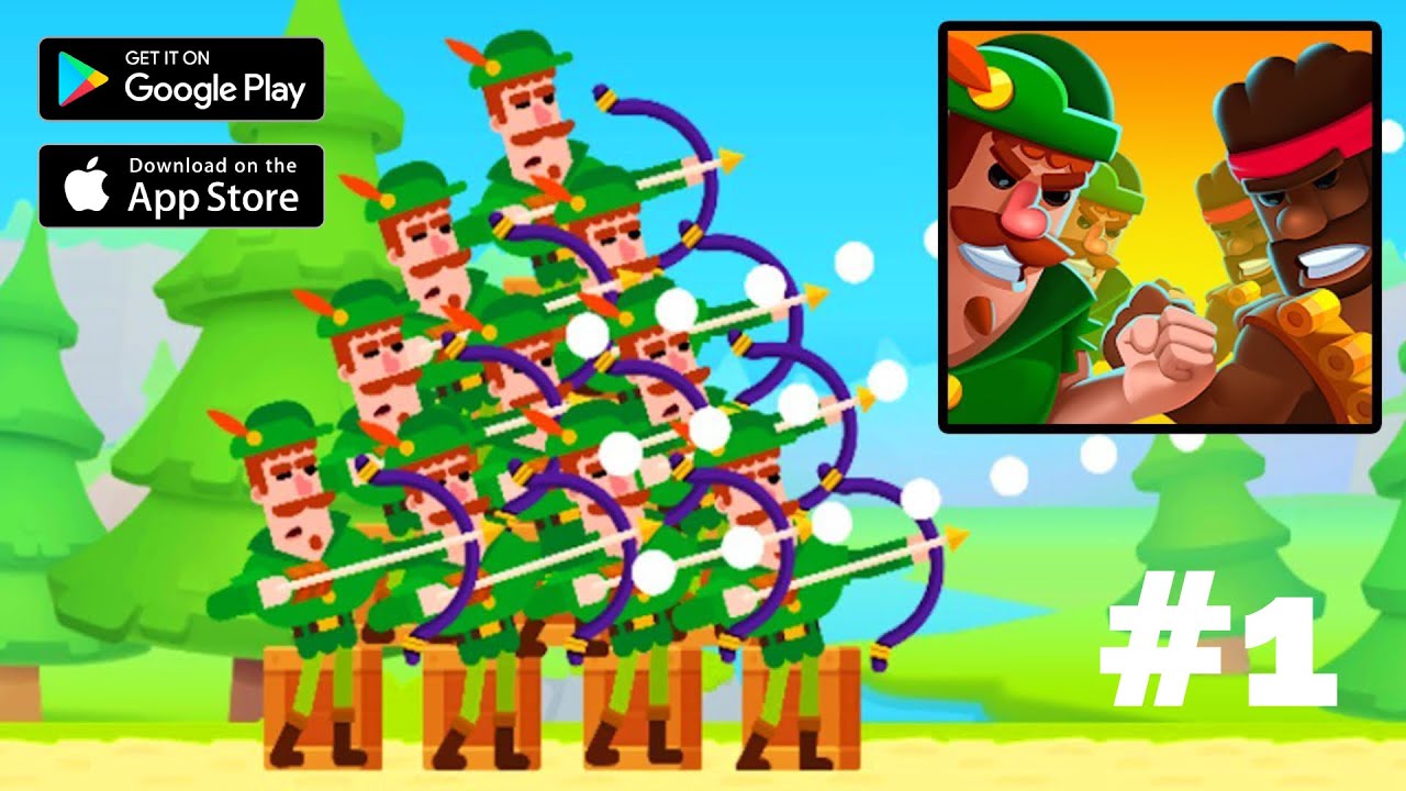 300 Bowmen PvP Battles - Walkthrough Gameplay Part-1 Tutorial - YouTube