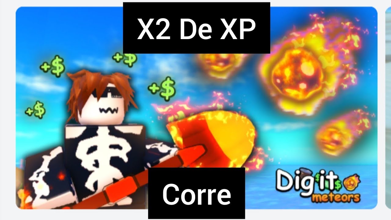 Nueva actualización de meteorito en Cavalo o Dig it Roblox X2 de xp ...