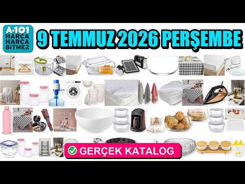 A101 9 TEMMUZ 2026 PERŞEMBE AKTÜEL KATALOĞU | MUTFAK VE EV GEREÇLERİ | İNDİRİM KAMPANYASI 🔥